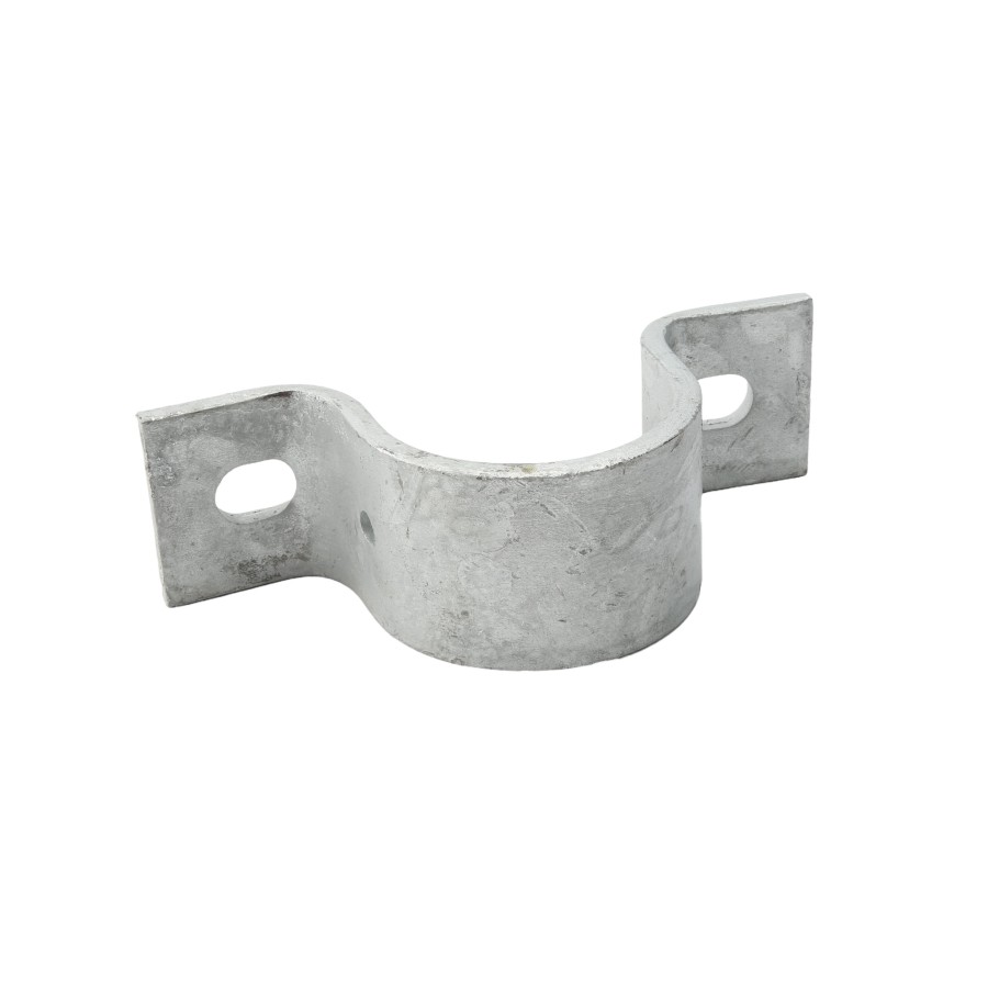 Chain Link 4" Domestic Pipe Support Clamps | Domestic Fence Fittings
