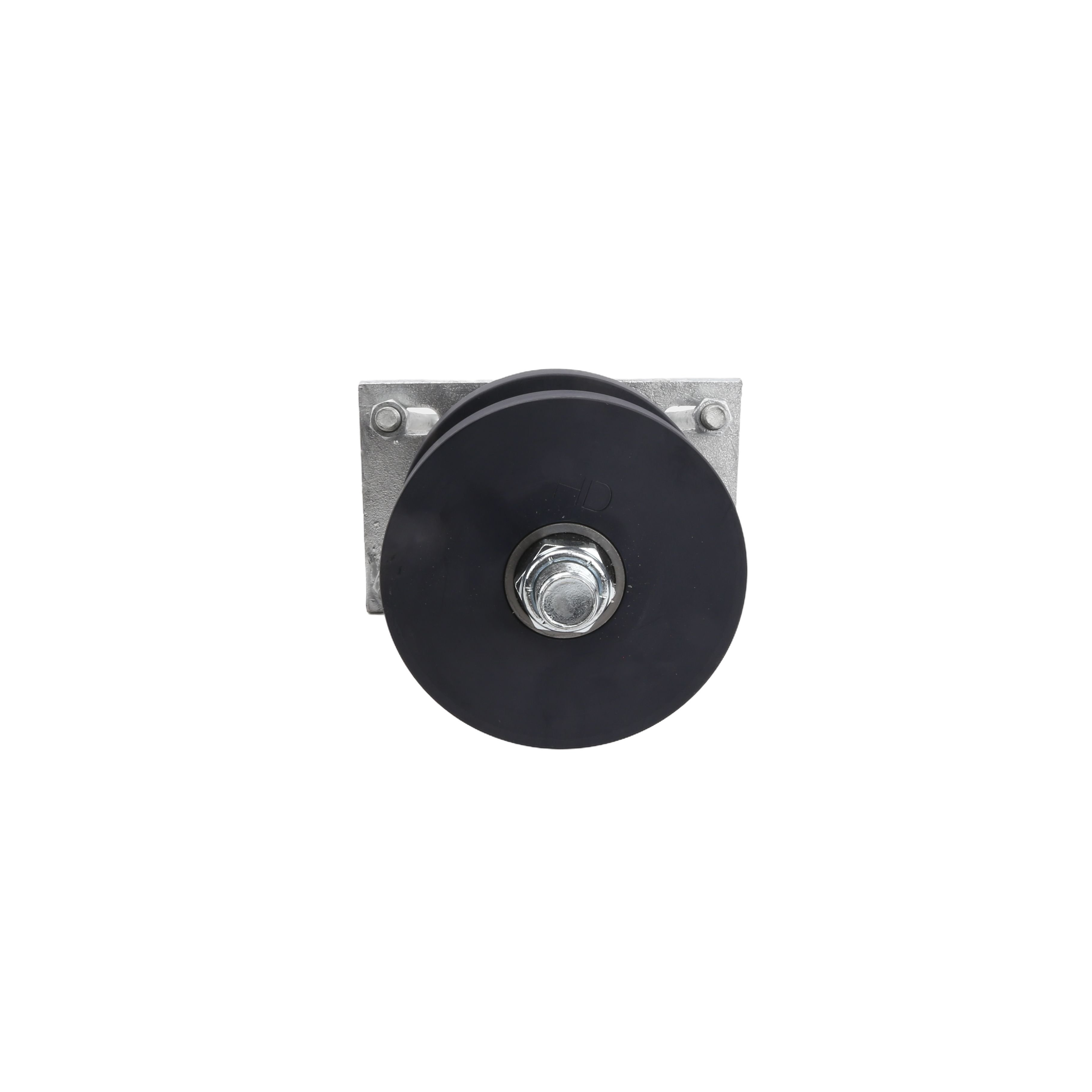 6" Square Post x 2" Square Gate Frame Nylon Cantilever Roller for Chain ...