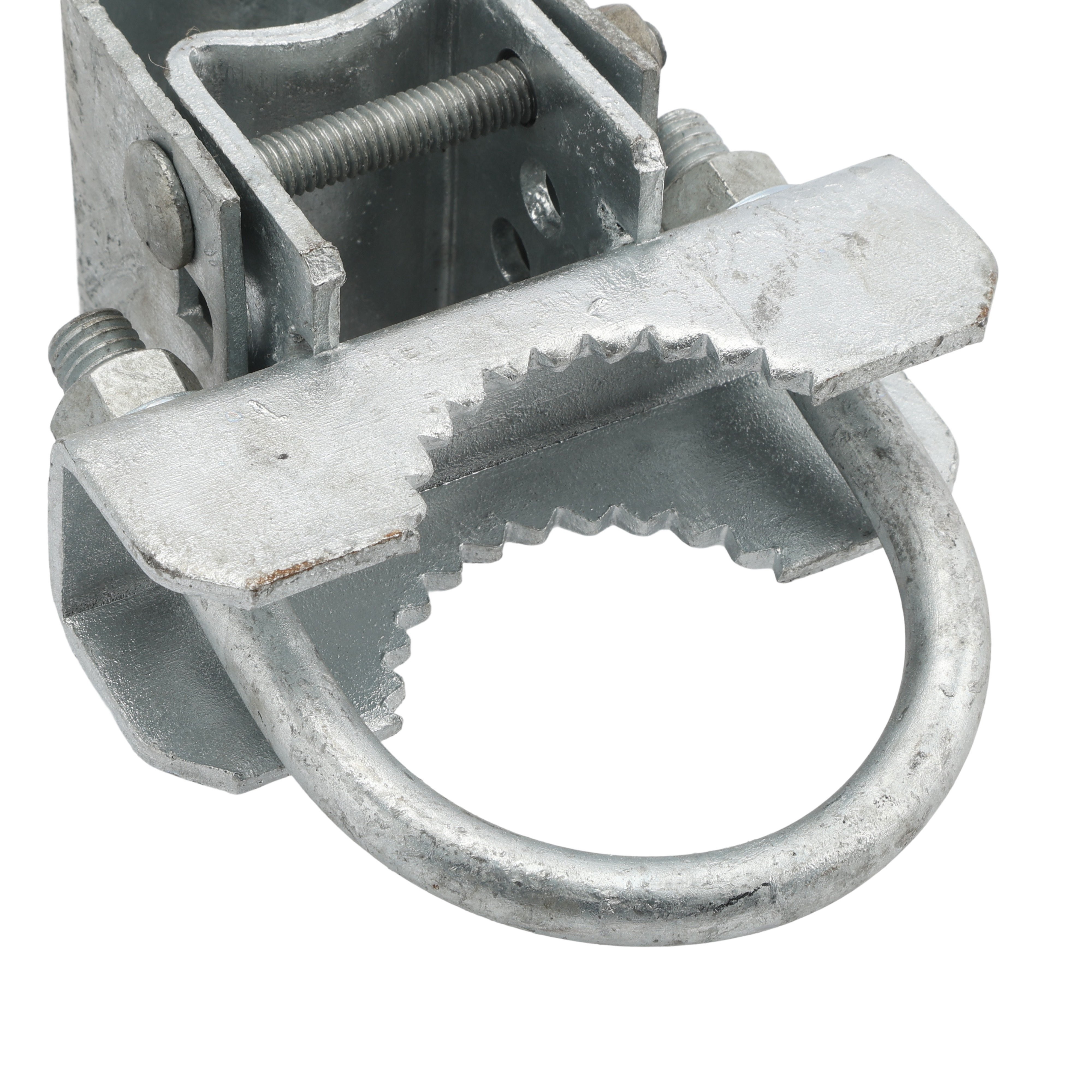 Chain Link 2 1/2" Domestic Bulldog Gate Hinges (Fits 2 3/8" OD ...