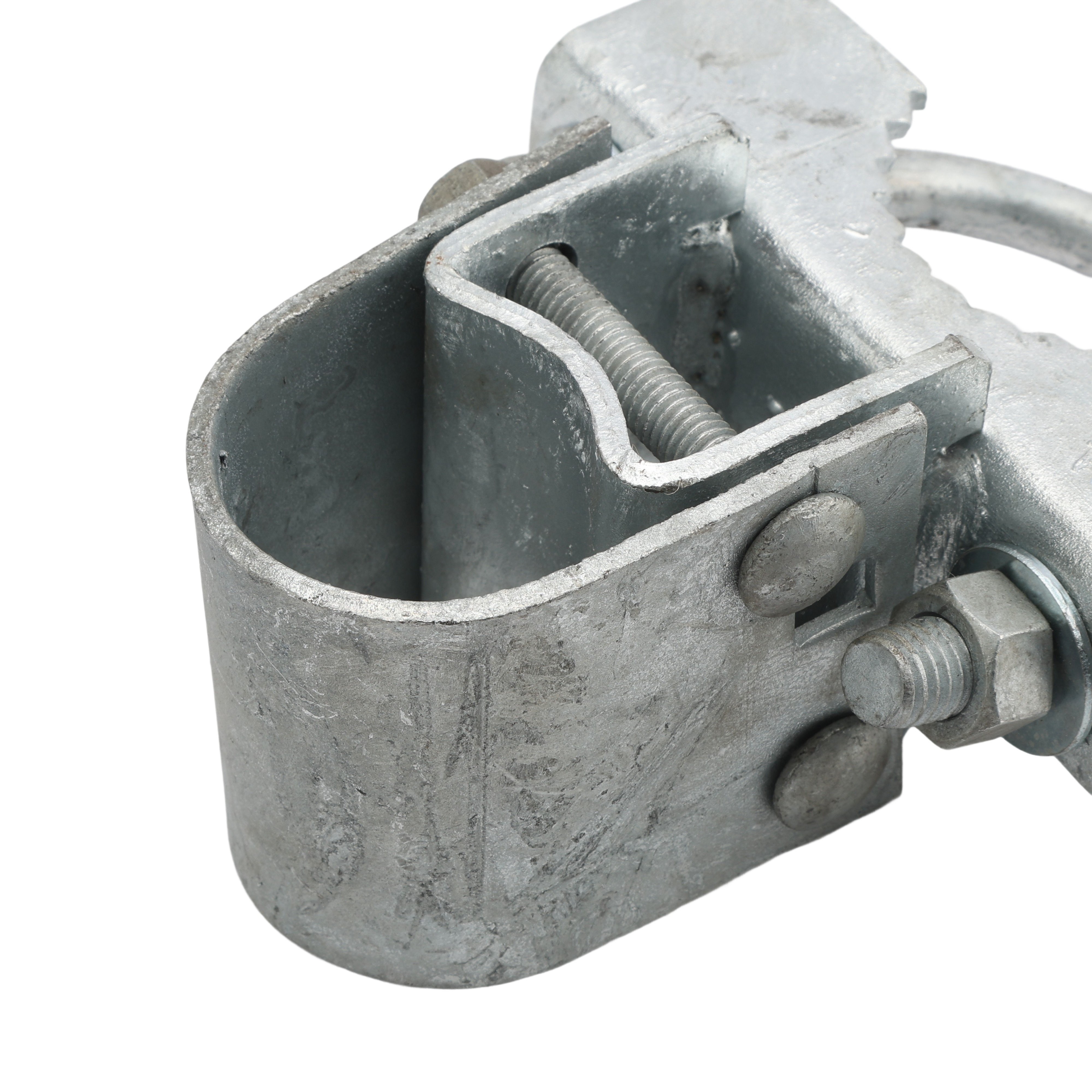 Chain Link 2 1/2" Domestic Bulldog Gate Hinges (Fits 2 3/8" OD ...