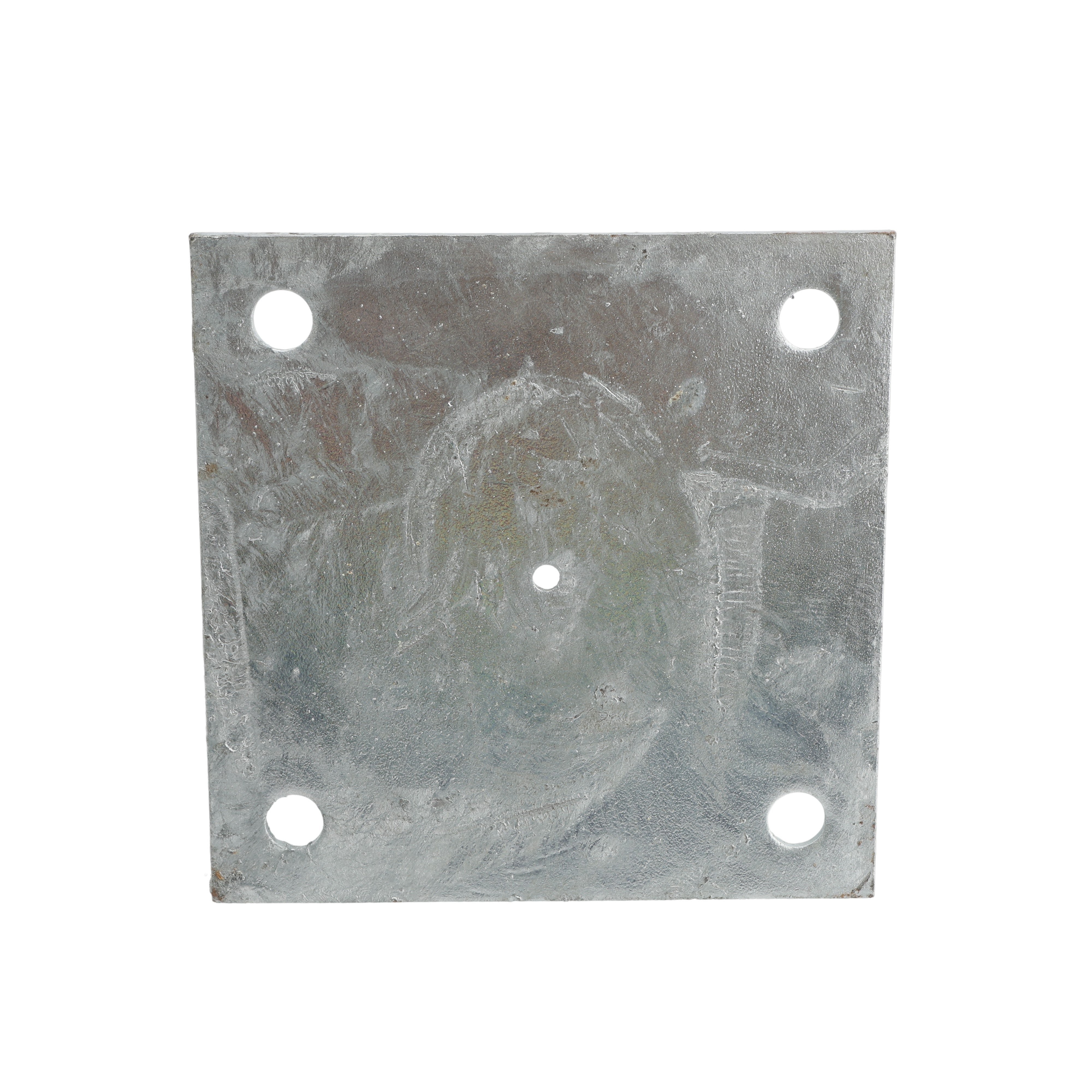 Chain Link 3 1/2" Domestic Post Floor Flanges - Pressed Steel Surface ...