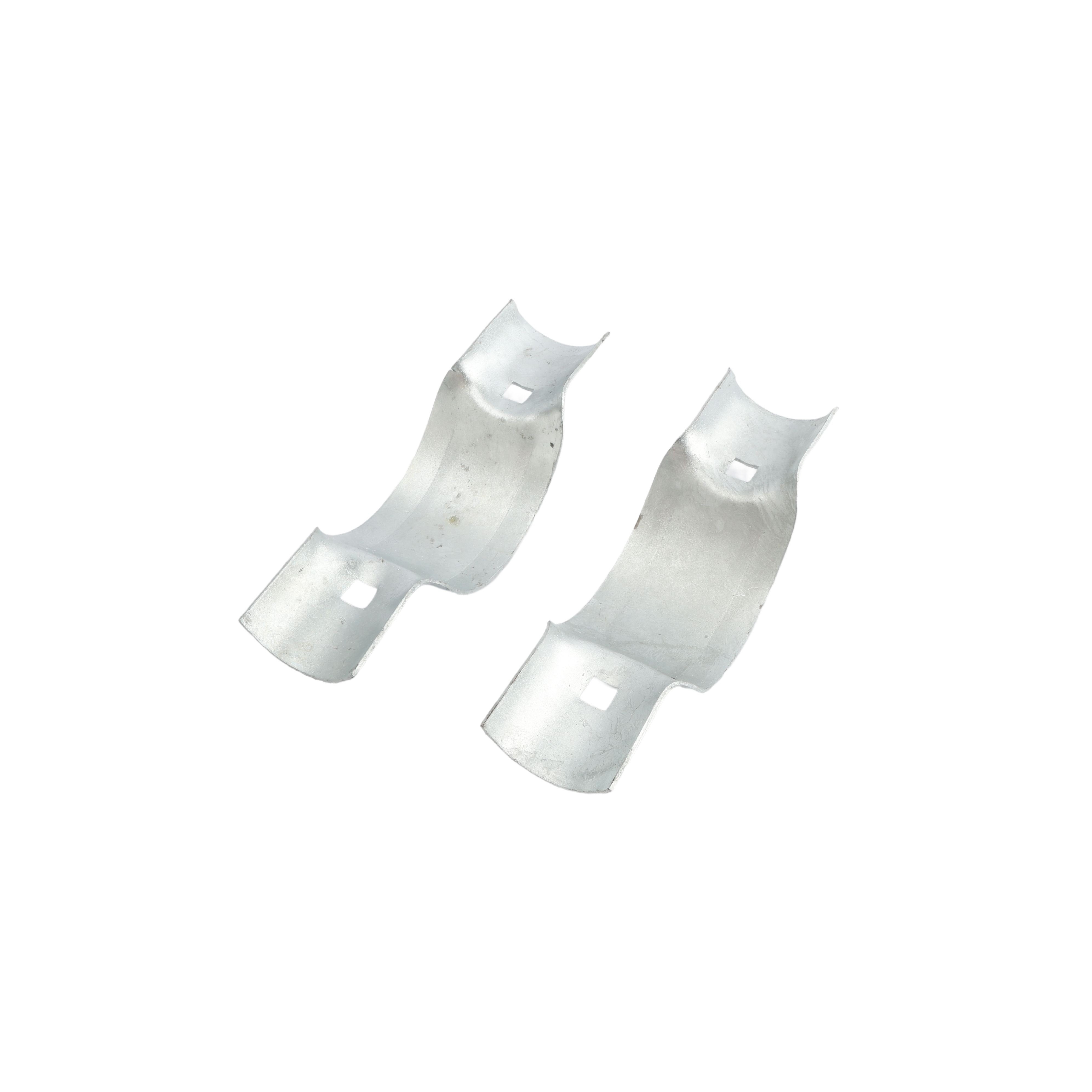 Chain Link 4" Post x 2" Rail Domestic Line Rail Clamps (Fits 1 7/8" OD ...