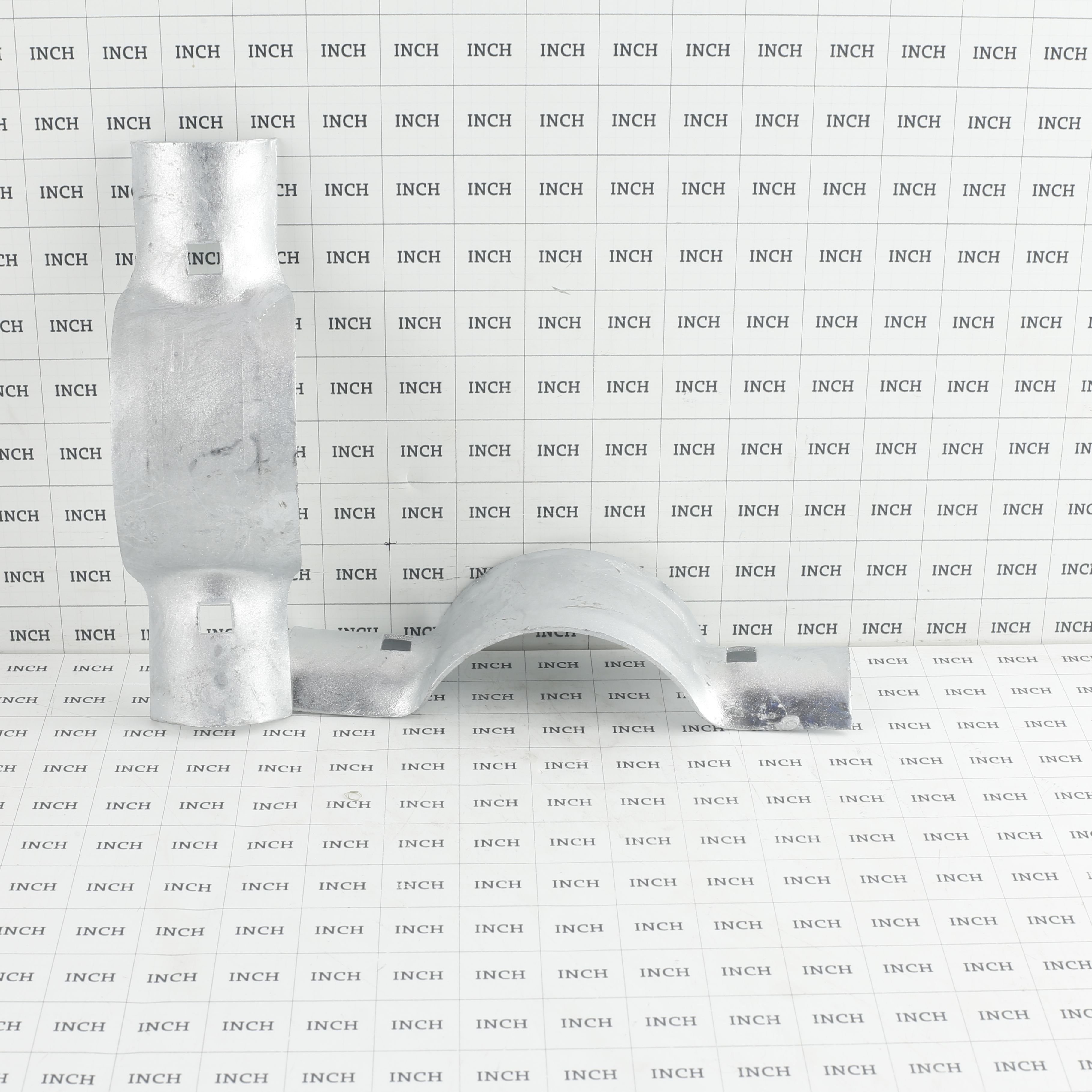 Chain Link 4" Post x 2" Rail Domestic Line Rail Clamps (Fits 1 7/8" OD ...