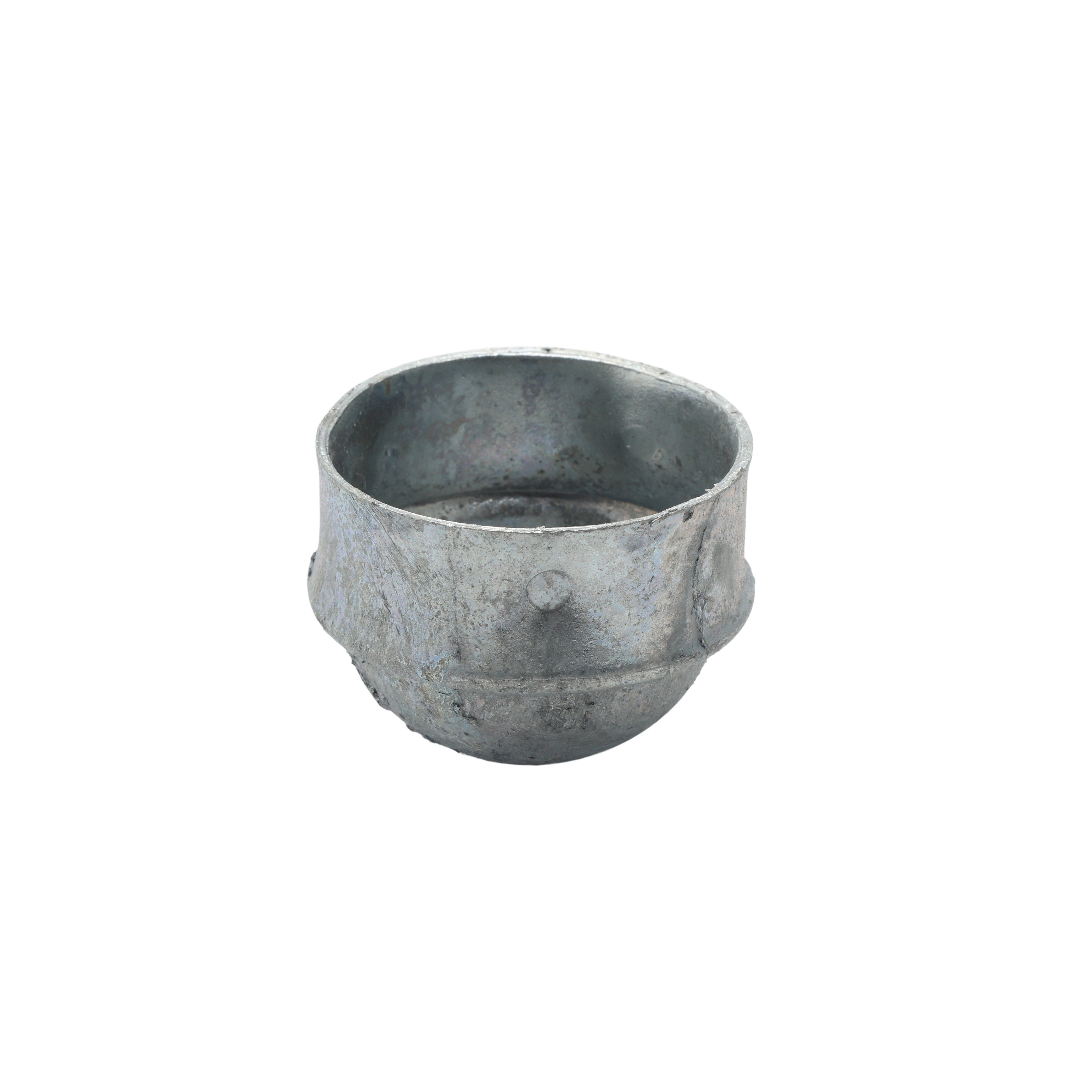 Chain Link 2" [1 7/8" OD] Domestic Galvanized Round Dome External Fence ...