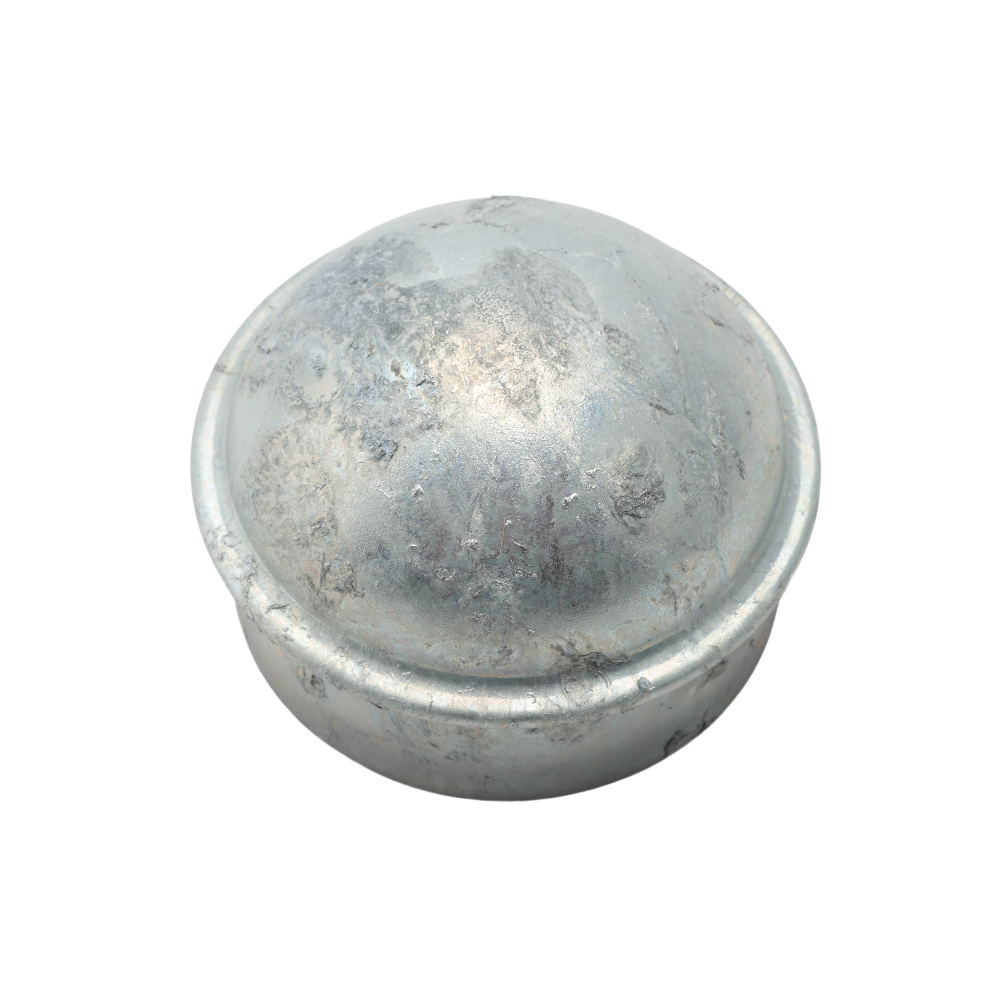 Chain Link 3 1/2" [3 1/2" OD] Domestic Galvanized Round Dome External ...