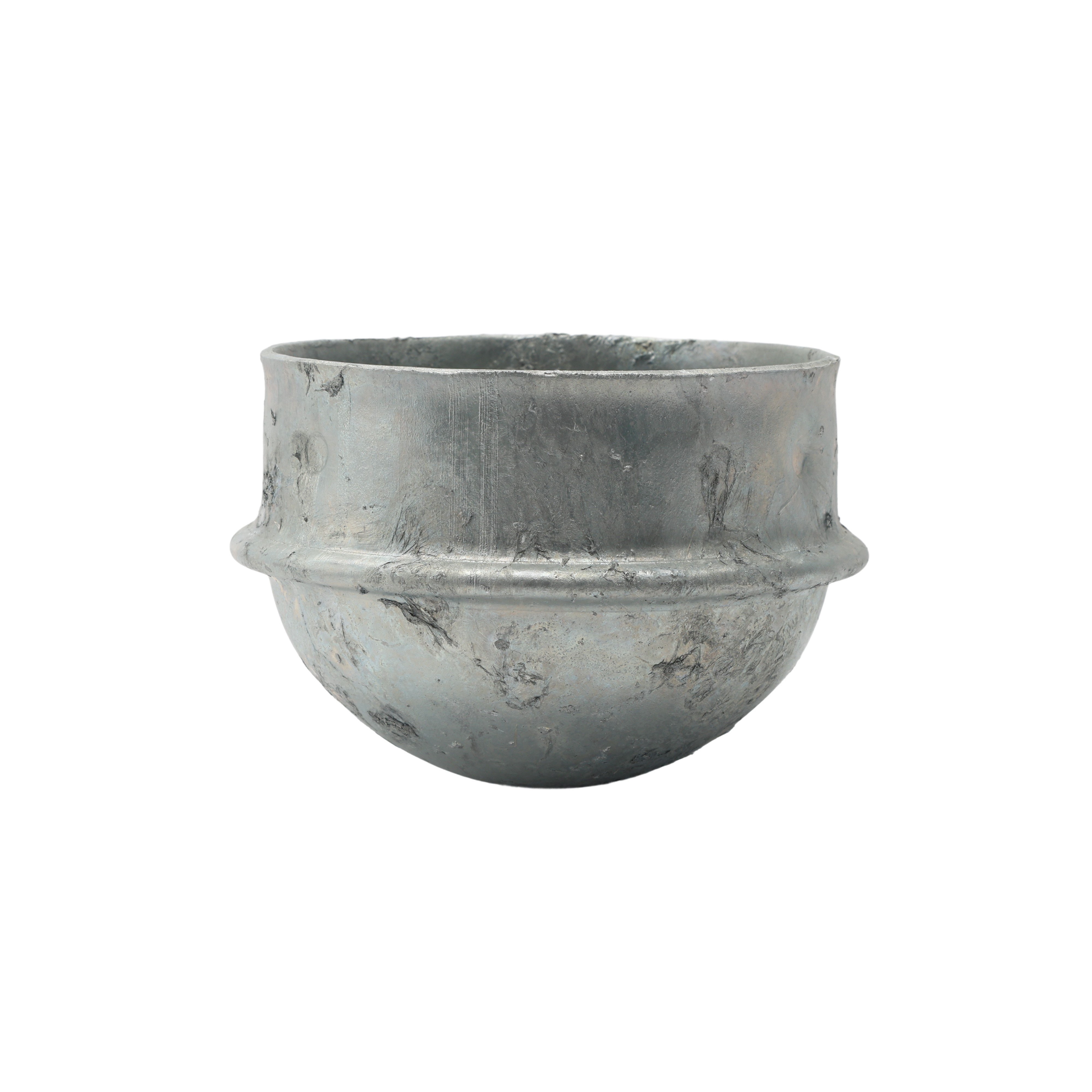 Chain Link 3 1/2" [3 1/2" OD] Domestic Galvanized Round Dome External ...