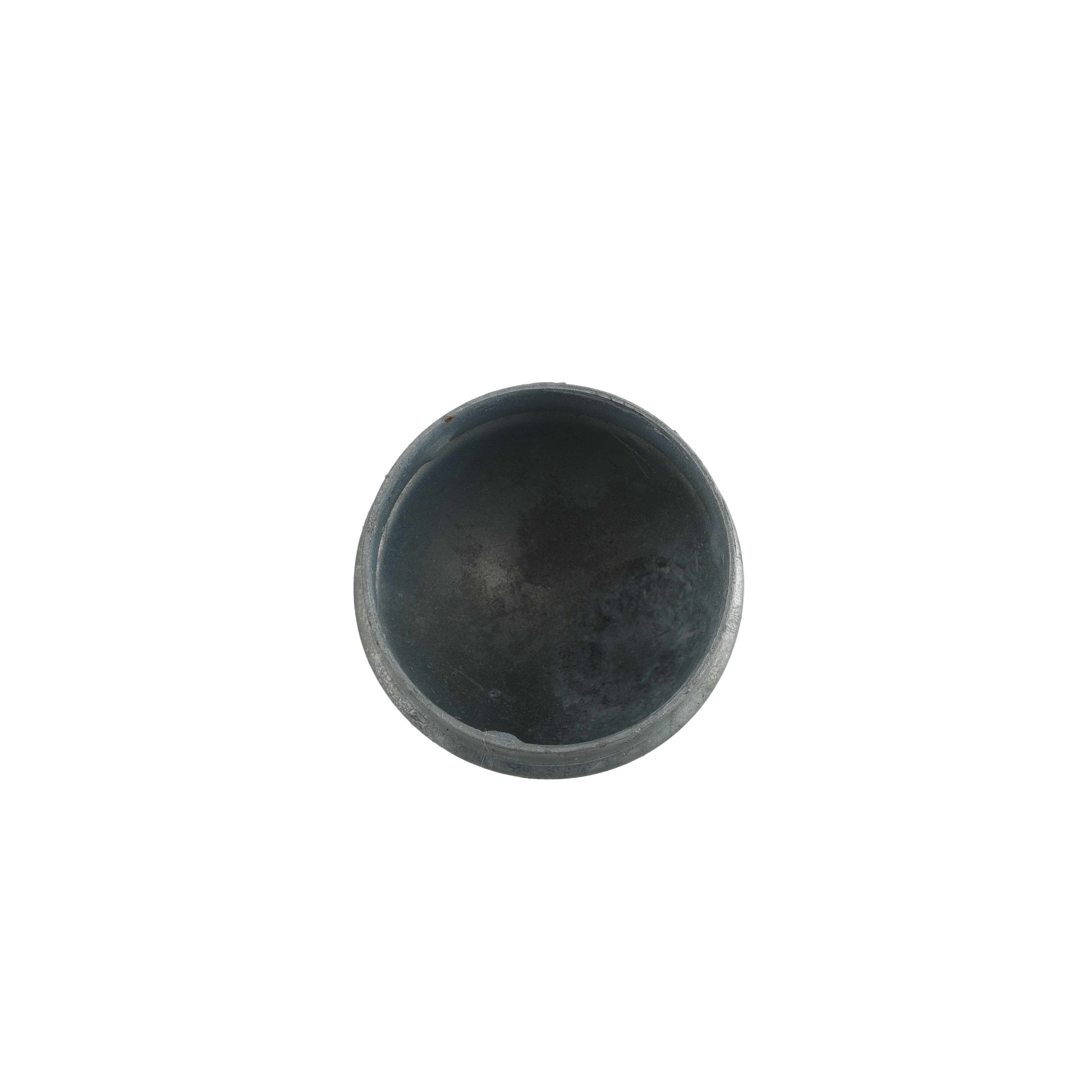 Chain Link 3" [2 7/8" OD] Domestic Galvanized Round Dome External Fence ...