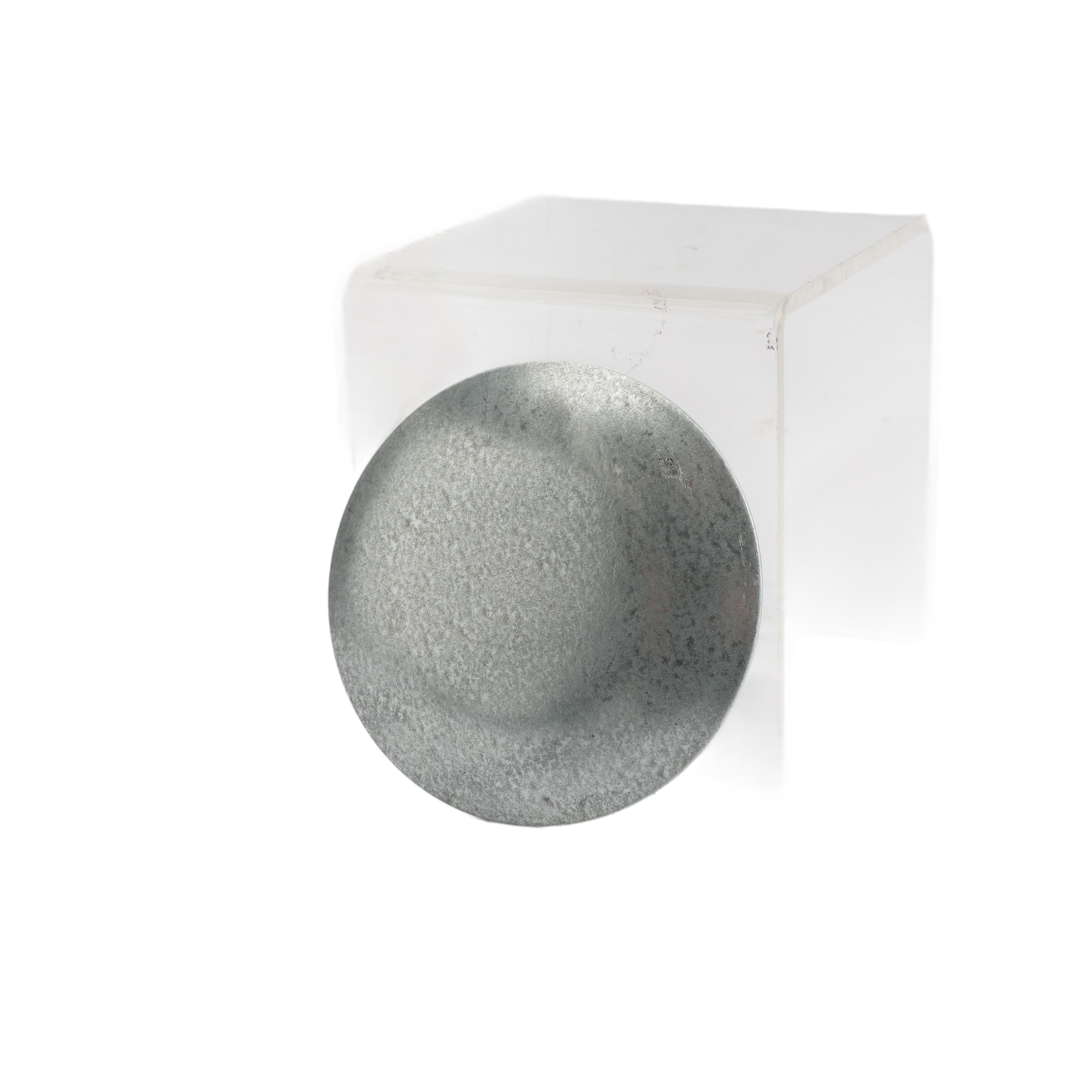 Chain Link 3" Domestic Weld On Post Caps - Pressed Steel Weld On Steel ...