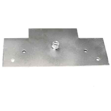 Wood Fence To Steel Post Adapters Bracket Fence- Made in the USA - Wood ...